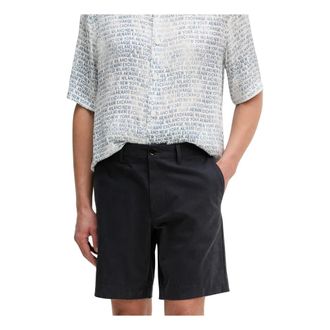 A|X Armani Exchange Logo-Plaketten-Shorts - - Shorts - Herren - Blau - W34