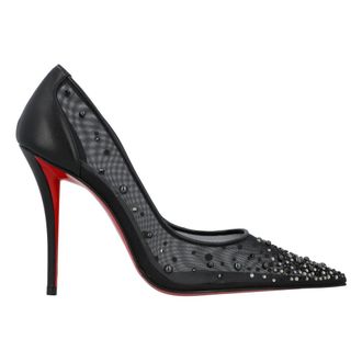 Christian Louboutin Femme, Chaussures, Noir, Taille: 37 EU Miss Z Degrastrass Perla Pump