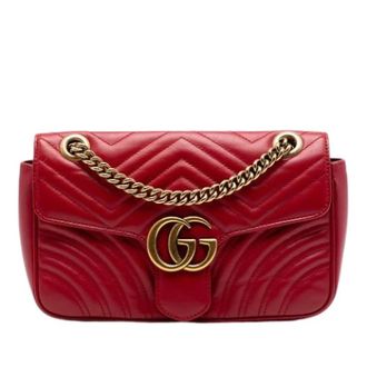 Gucci Pre-owned Gesteppte Umh&auml;ngetasche - - Pre-owned - Damen - Rot - ONE SIZE