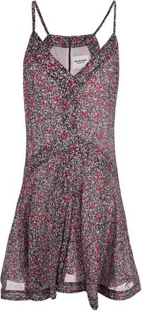 Isabel Marant Robe Courte - Rouge Brun