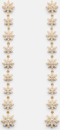 David Yurman Ohrringe Starburst aus 18kt Gelbgold (750/1000) mit Diamanten