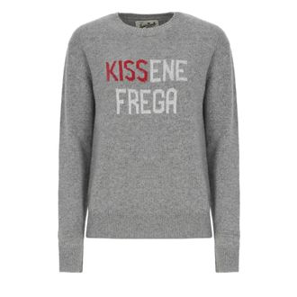 Saint Barth Damen, Strickwaren, Grau, XSGr&ouml;&szlig;e