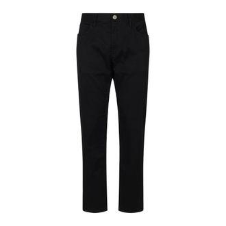 Giorgio Armani Homme, Pantalons, Noir, Taille: W36 Cropped Pantalons