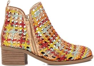 Xti Bottines Femme Orange - Chaussures confortables et polyvalentes - Mode d&eacute;contract&eacute;e - Mod&egrave;le 14396302 (Taille40)