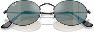 Ray-Ban unisex, Accessoires, Noir, Taille: 51 MM Rb3547N Oval Lunettes de soleil