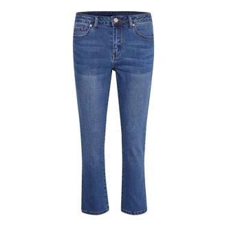 Kaffe KAsinem Cropped Jeans - - Jeans - Damen - Blau - 3XL