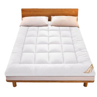 Generic weiche bettmatratze, federmatratzenauflage, weiche bettmatratze, flauschige automatte, tatami, bettmatratze flexibel, dicke gurte und rutschfest atmun