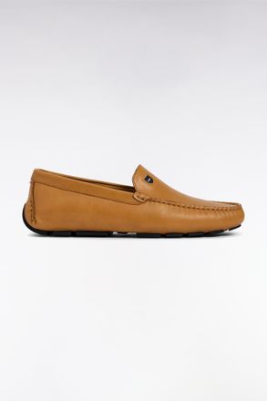 Eden Park Mocassins En Cro&ucirc;te De Cuir Camel