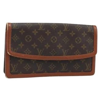 Louis Vuitton Sac Clutch Pre-owned - Femme - Pre-owned - Brun - Taille: ONE Size