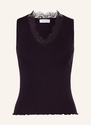 Darling Harbour Darling Harbour Stricktop Mit Spitze blau