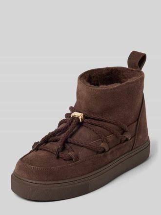 INUIKII Boots aus echtem Leder mit Logo-Detail