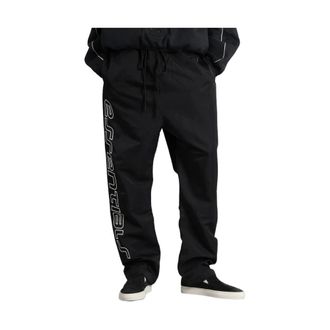Fear of God Homme, Pantalons, Noir, Taille: XL Pantalons de surv&ecirc;tement &agrave; cordon de serrage d&eacute;contract&eacute;s