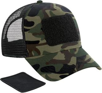 Beechfield B641 Casquette Filet Réglable à Larrière avec Patch