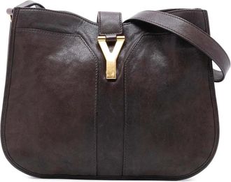 Saint Laurent Hobo Bags - Medium Leather Cabas Chyc Crossbody - Gr. unisize - in Braun - für Damen