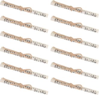 Angoily 20 Stück Jüdische Koschere Schriftrolle Vorgerollte Mitzvah Türsegnungsrollen Schriftrolle Bedruckte Koschere