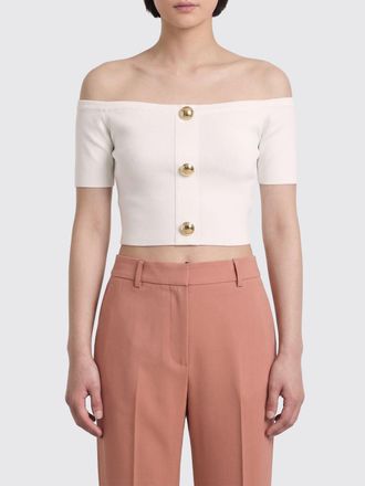 Elisabetta Franchi Top Damen Farbe Ivory