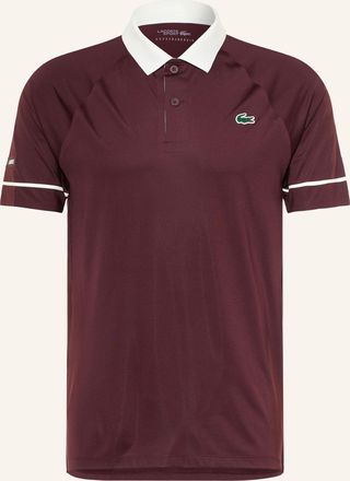 Lacoste Funktions-Poloshirt Slim Fit rot