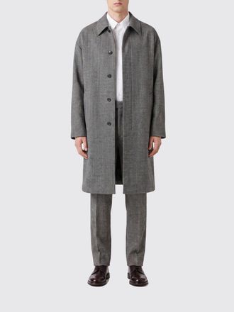 Fear of God Long manteau droit en pure laine vierge avec poches plaqu&eacute;es