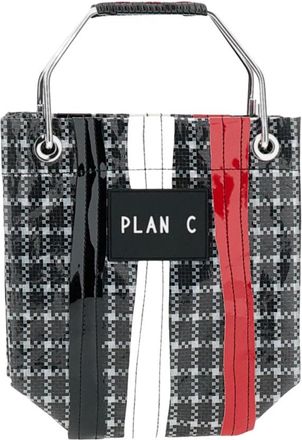 Plan C Plan C, Femme, Sacs, Multicolore, Taille: ONE Size Mini sac technique &agrave; carreaux