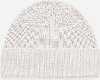 Arket Fisherman-Beanie -Wei&szlig;