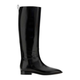 Jil Sander Femme, Chaussures, Noir, Taille: 39 EU Bottes hautes Lune