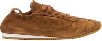 Casadei Femme, Chaussures, Brun, Taille: 37 EU Laces Suede Baskets
