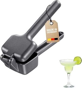Westmark Eiscrusher Cuby Black Edition - Manueller Crushed Ice Maker für Eiswürfel, Slushy & Cocktails - Anthrazit
