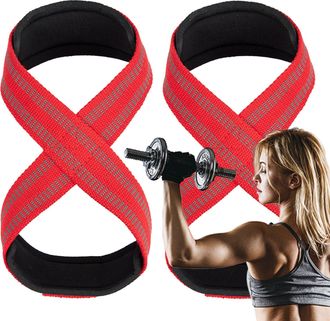 Generico Widerstandsb&auml;nder f&uuml;r Arme, Widerstandsg&uuml;rtel f&uuml;r Kraft in Figur 8, Trainingsband mit rutschfestem Griff, f&uuml;r Fitnesstraining zu Hause, Fitnessstudio,