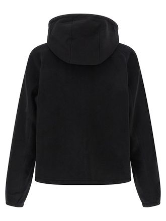 Prada Pile Tec Hooded Jacket - Black