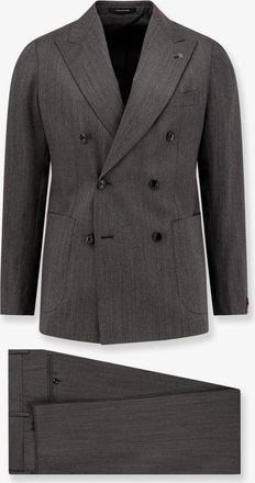 Tagliatore Double-breasted virgin wool blazer - TAGLIATORE - gender_Man