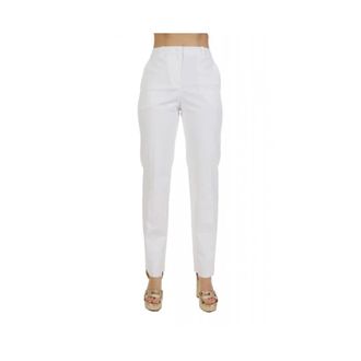 Emporio Armani Femme, Pantalons, Blanc, Taille: 38 FR Emporio Armani - Pantalons > Chinos