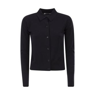 Max Mara Damen, Strickwaren, Blau, SGr&ouml;&szlig;e