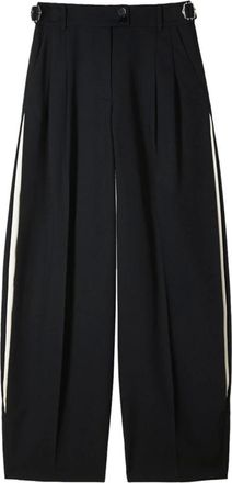 Patrizia Pepe Femme, Pantalons, Noir, Taille: 42 FR Pantalon Palazzo