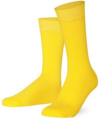MySocks MySocks Plaine Cheville Chaussettes, Jaune, 35-39
