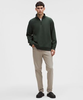 lululemon ABC Slim-Fit 5 Pocket Pant 32L Brushed Warpstreme f&uuml;r M&auml;nner - Khaki - Gr&ouml;&szlig;e 30