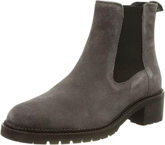 Marc Marc Shoes Femme Josephine Bottine Chelsea, Cow Suede Grey, 39 EU