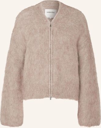 someday Someday Strickjacke Tanzina Mit Alpaka beige