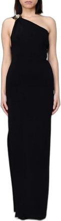 Elisabetta Franchi Abito Red Carpet in maglia punto stoffa - - Dresses - Damen - Schwarzk - L