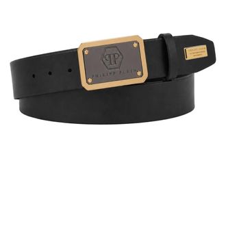 Philipp Plein Homme, Accessoires, Noir, Taille: 100 CM Ceintures
