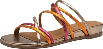 Tamaris Pantolette Damen Vegan Flach orange,EU 41