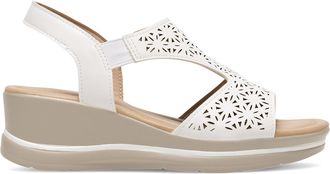 Clara Barson Sandalen Clara Barson WYL0510-27 Wei&szlig;