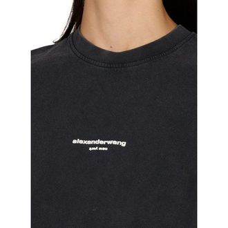 Alexander Wang Tee-shirt col rond en coton