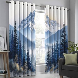 Generic Verdunklungsvorh&auml;nge Vorhang Blickdicht 2Er Set H 245 X B 140 cm Gardinen Mit &Ouml;sen Thermovorhang Hitzeschutz Vorh&auml;nge F&uuml;r Wohnzimmer Schlafzimmer, Neb