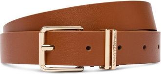 Tommy Hilfiger G&uuml;rtel Th Square 2.5 AW0AW18692 Braun