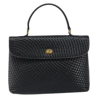 Bally Sac &agrave; main en cuir Pre-owned - Femme - Pre-owned - Noir - Taille: ONE Size