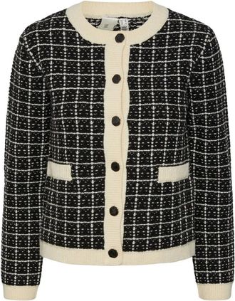 Y.A.S Y.a.s, Damen, Strickwaren, Schwarzk, LGr&ouml;&szlig;e