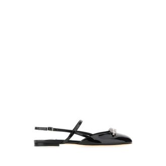 Jimmy Choo London Belinda Flat - - Shoes - Damen - Schwarzk - 40 EU