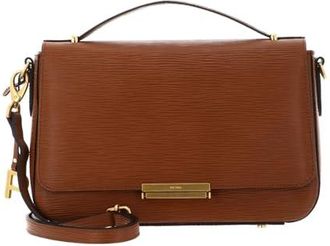 Picard sac &agrave; &eacute;paule bandouli&egrave;re Calais Crossover Bag with Flap Cognac marron clair