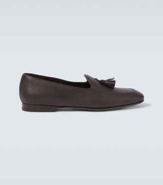Manolo Blahnik Loafers Lennox aus Leder