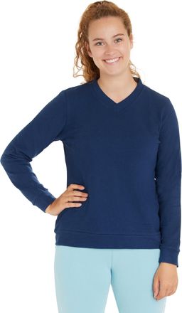 Loud + Proud Damen Sweat Strukturmuster, Bio Baumwolle und GOTS Zertifiziert